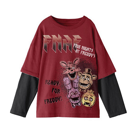 Click here for Little & Big Kid Boys Crew Neck Long Sleeve Regula... prices