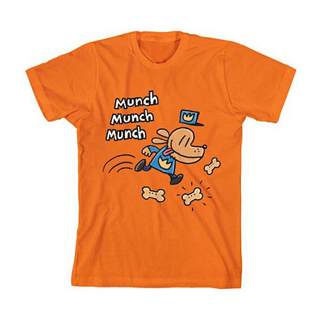 Click here for Dog Man Little & Big Kid Boys Crew Neck Short Slee... prices