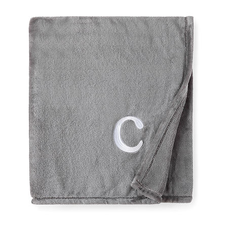 Click here for North Pole Trading Co. Monogram Throw  One Size  G... prices