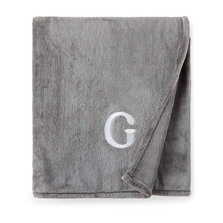 Click here for North Pole Trading Co. Monogram Throw  One Size  G... prices