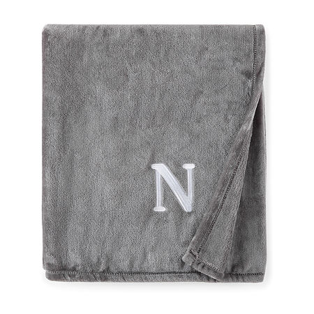 Click here for North Pole Trading Co. Monogram Throw  One Size  G... prices
