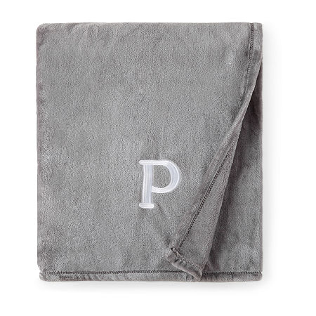 Click here for North Pole Trading Co. Monogram Throw  One Size  G... prices