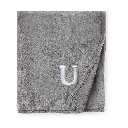 Click here for North Pole Trading Co. Monogram Throw  One Size  G... prices