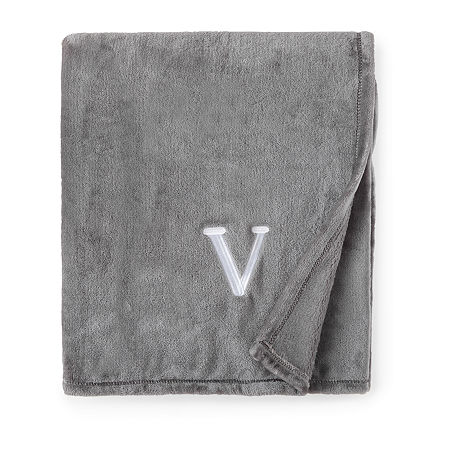 Click here for North Pole Trading Co. Monogram Throw  One Size  G... prices