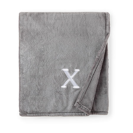 Click here for North Pole Trading Co. Monogram Throw  One Size  G... prices