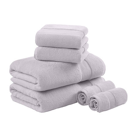 Madison Park Signature Turkish Cotton 6-Pc. Bath Towel Set - Lavender
