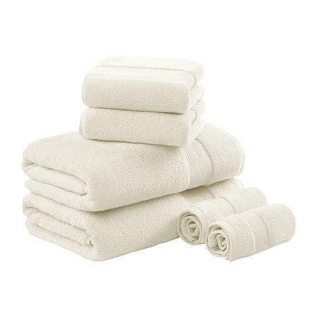 Madison Park Signature Turkish Cotton 6-Pc. Bath Towel Set - Natural