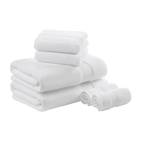 Madison Park Signature Turkish Cotton 6-Pc. Bath Towel Set - White
