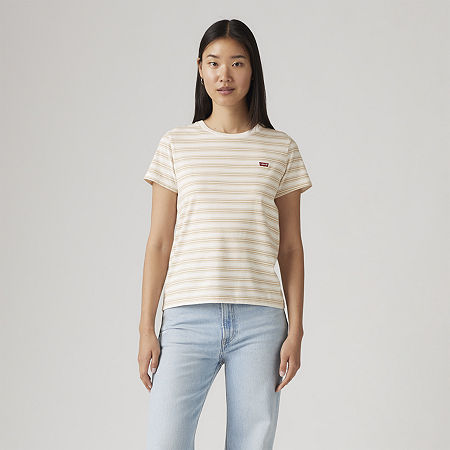 Click here for Levis Womens Round Neck Short Sleeve T-Shirt  Larg... prices