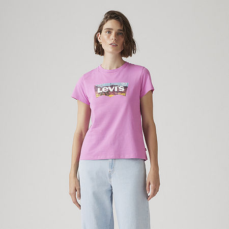 Click here for Levis Perfect Tee Womens Round Neck Short Sleeve T... prices