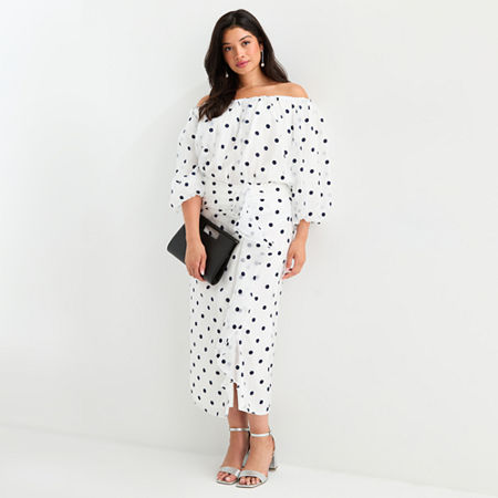 Click here for Worthington Womens Mid Rise Long Pencil Skirt Plus... prices