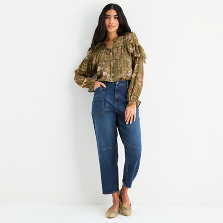 Click here for Frye and Co. Womens High Rise Regular Fit Jean  8... prices