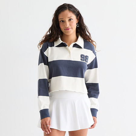 Click here for Arizona Womens Juniors Long Sleeve Regular Fit Str... prices
