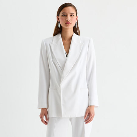 Click here for Worthington Womens Regular Fit Blazer  Small  Whit... prices