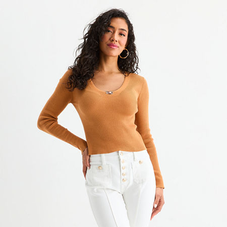 Click here for Bold Elements Womens Scoop Neck Long Sleeve Pullov... prices