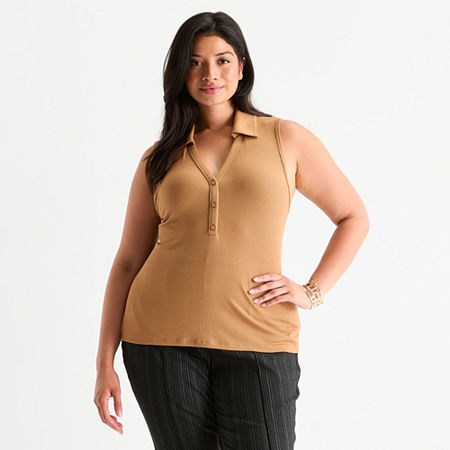 Click here for Worthington Womens Sleeveless Plus Tank Top  0x  B... prices