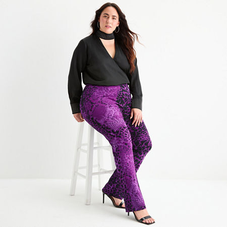 Click here for Bold Elements Womens Bootcut Mid Rise Plus Trouser... prices