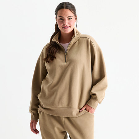 Click here for Xersion Womens Super Soft Fleece Half Zip Pullover... prices