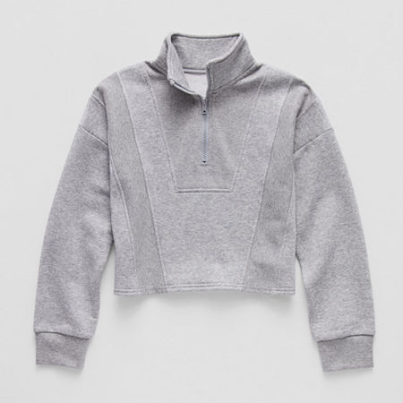 Click here for Xersion Fleece Little & Big Kid Girls Mock Neck Lo... prices