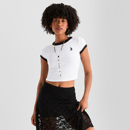 Click here for Joaquina for JCPenney Womens Crew Neck Short Sleev... prices