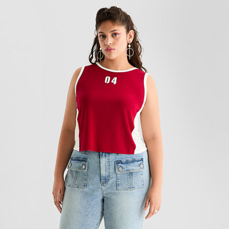 Click here for Joaquina for JCPenney Womens Crew Neck Sleeveless... prices