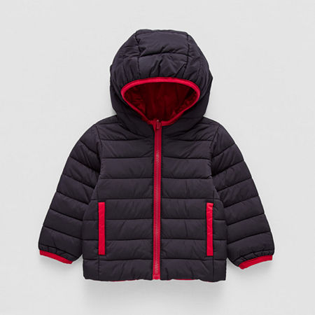 Click here for Okie Dokie Reversible Boys Water Resistant Midweig... prices