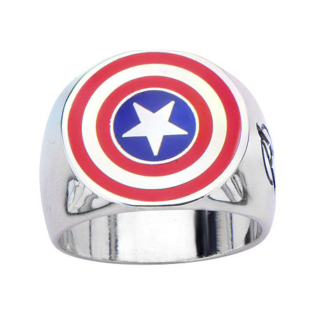 Click here for Marvel Captain America Shield Mens Stainless Steel... prices