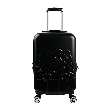 Hello Kitty Ful 21 Hard-Sided Spinner Rolling Carry-On Luggage - Black