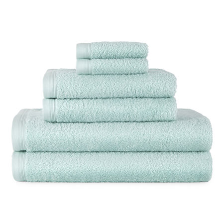 Click here for Home Expressions 6-pc. Solid Bath Towel Set  One S... prices