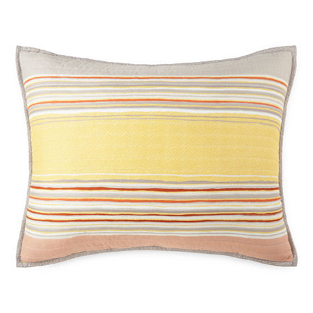Click here for Home Expressions Reagan Pillow Sham  One Size  Yel... prices