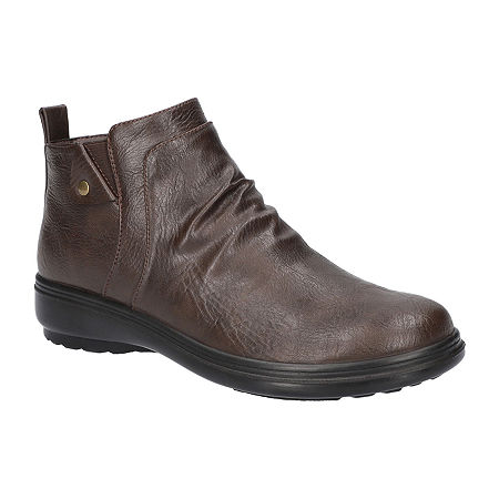 Easy Street Womens Ariadne Ankle Boots - Brown