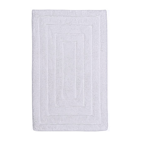 Click here for Knightsbridge Racetrack Bath Rug  One Size  White prices