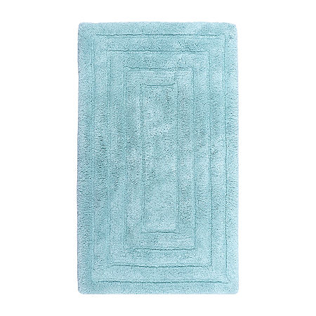 Click here for Knightsbridge Racetrack Bath Rug  One Size  Blue prices