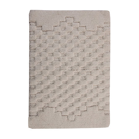 Click here for Knightsbridge Melange Bath Rug  One Size  Beige prices