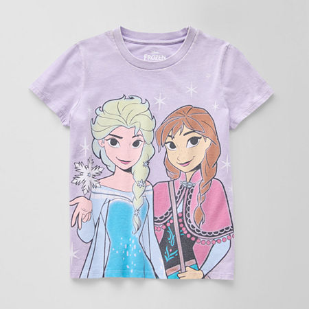 Click here for Disney Collection Little & Big Kid Girls Crew Neck... prices