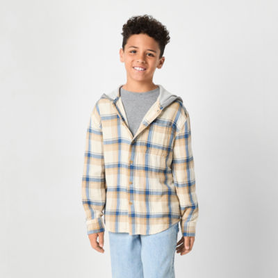 Thereabouts Little & Big Kid Boys Hooded Long Sleeve Hooded Regular Fit ...