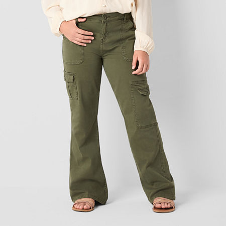 Click here for Thereabouts Little & Big Kid Girls Flare Cargo Pan... prices