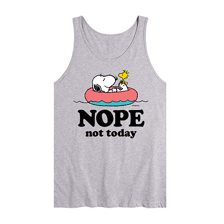 Click here for Hybrid Apparel Peanuts Nope Mens Jersey Tank - Ath... prices