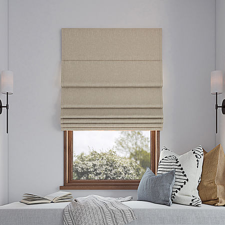 Click here for Pryer Textured 100 Blackout Cordless Roman Shade -... prices
