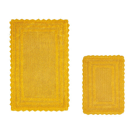 Click here for Better Trends Lilly Crochet Bath Rug  One Size  Ye... prices
