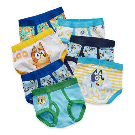 Click here for Bluey 7Pack Toddler Boys Briefs Underwear - Assort... prices