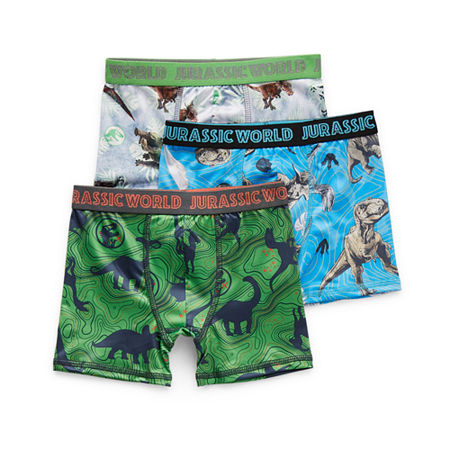 Click here for Toddler Boys Jurassic World 3 Pack Boxer Briefs Ta... prices