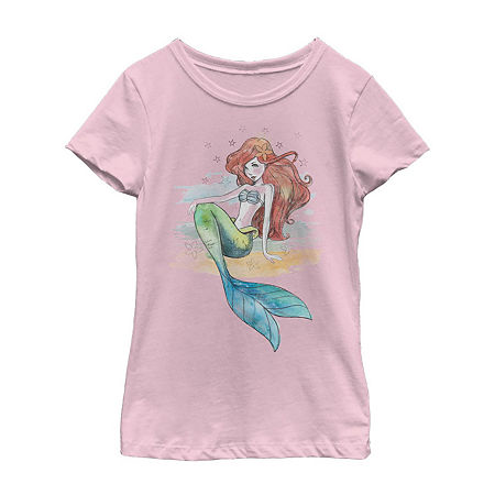 Click here for Disney Collection Little & Big Kid Girls Crew Neck... prices