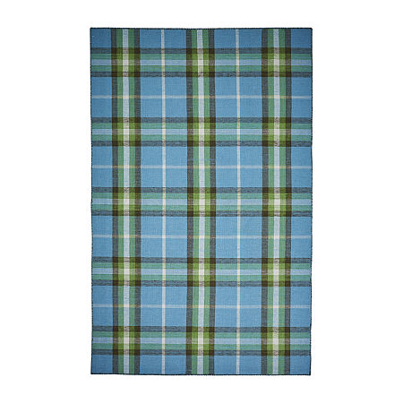 Click here for Weave And Wander Jens Plaid Flatweave Indoor Recta... prices