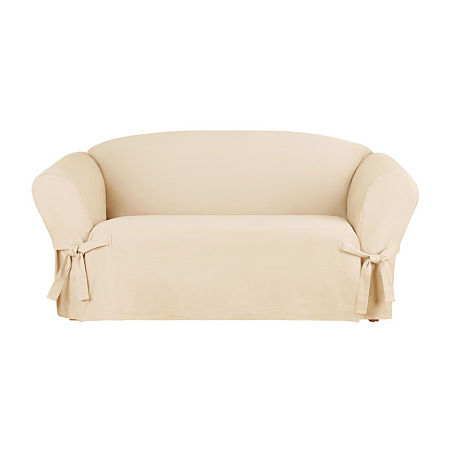 Click here for Sure Fit Heavy Weight Cotton Canvas Loveseat Slipc... prices