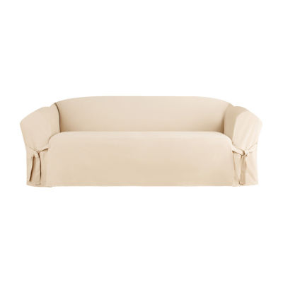 Sure Fit Heavy Weight Cotton Canvas Sofa Slipcovers - JCPenney
