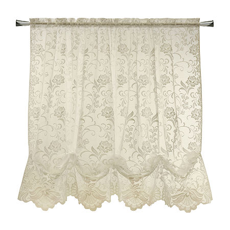 Click here for Limoges Sheer Rod Pocket Single Balloon Shade  One... prices
