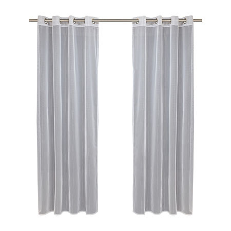 Commonwealth(tm) No Seem Grommet Outdoor Curtain Panel
