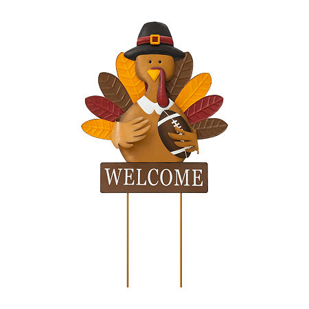 Click here for Glitzhome Harvest Metal Turkey Thanksgiving Yard A... prices