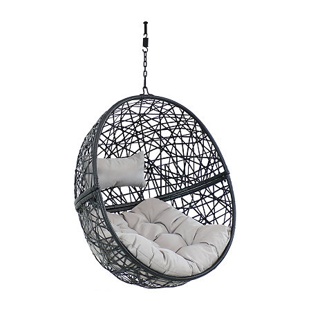 Click here for Jackson Outdoor Hanging Wicker Egg Chair  One Size... prices